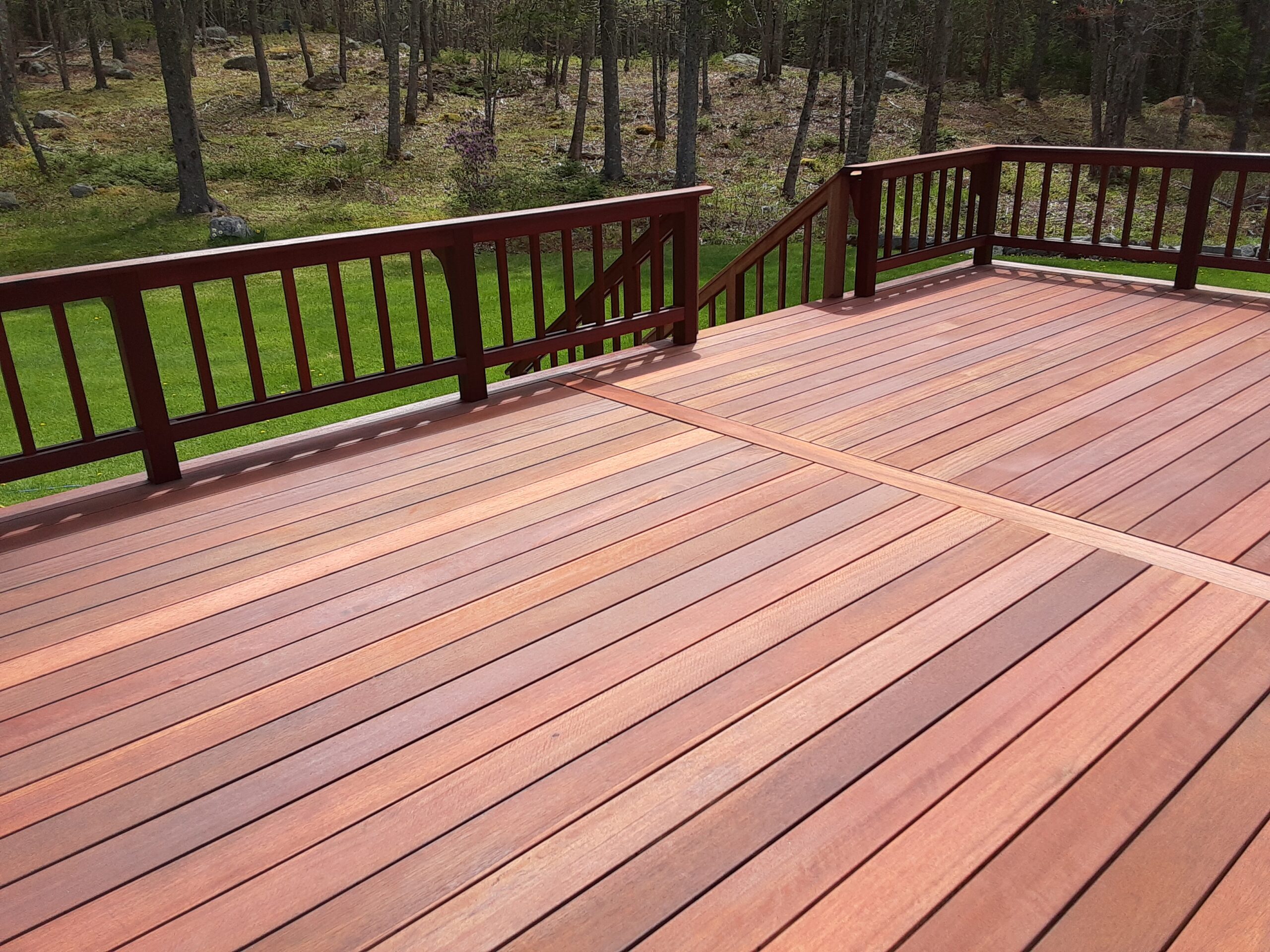 Tiger Wood Decking Tigerwood Decking & Siding | Brazilian Dimensional